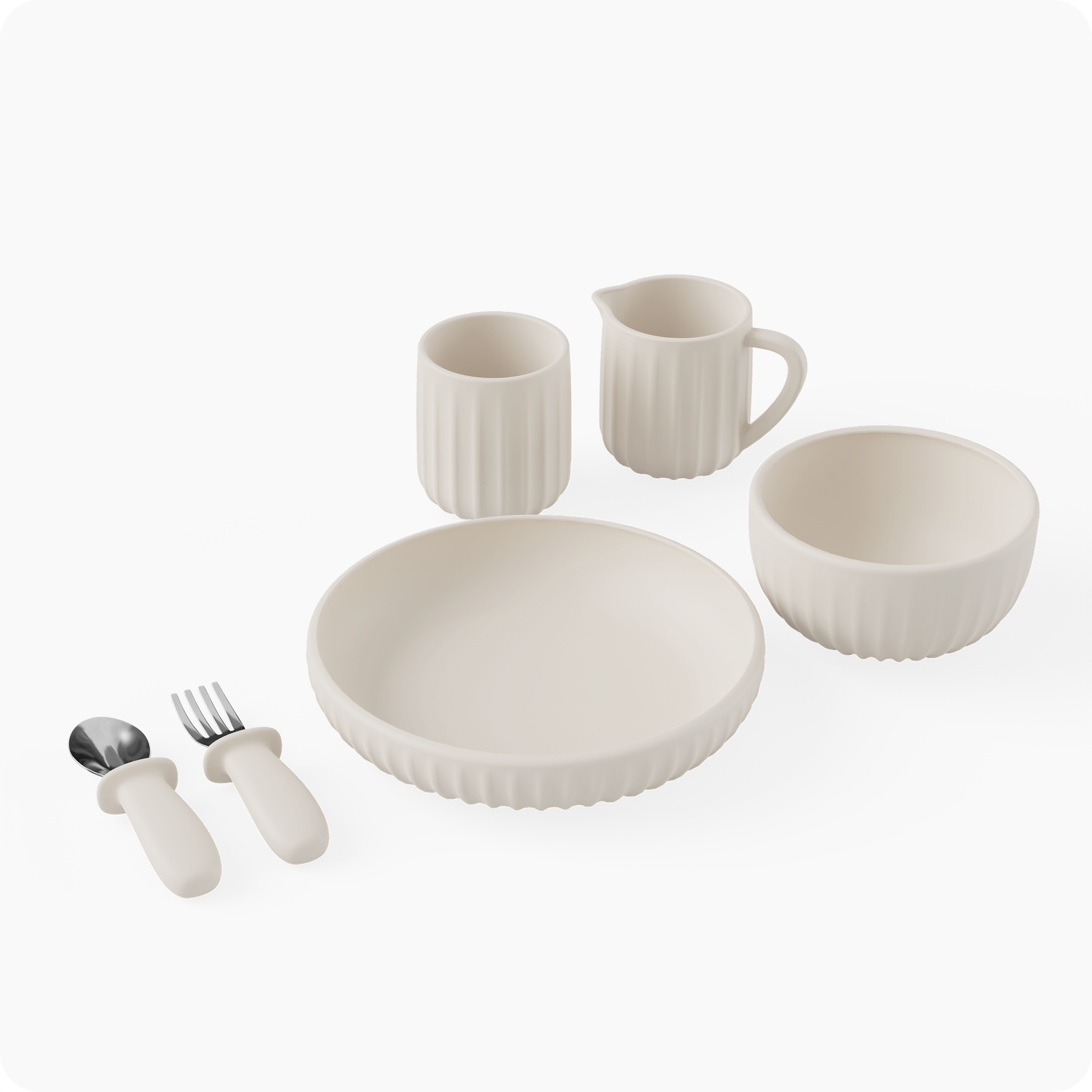 Henley Silicone Dinnerware Set | Feeding Set for Toddlers & Babies ...